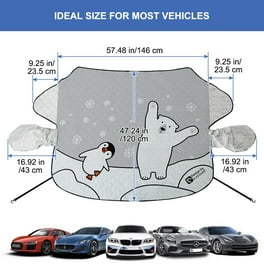 Eluto car windshield snow cover store