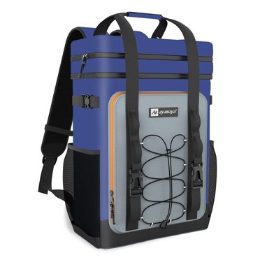 Ozark Trail 24 Can Welded Cooler, Wide Mouth Cooler Backpack with ...