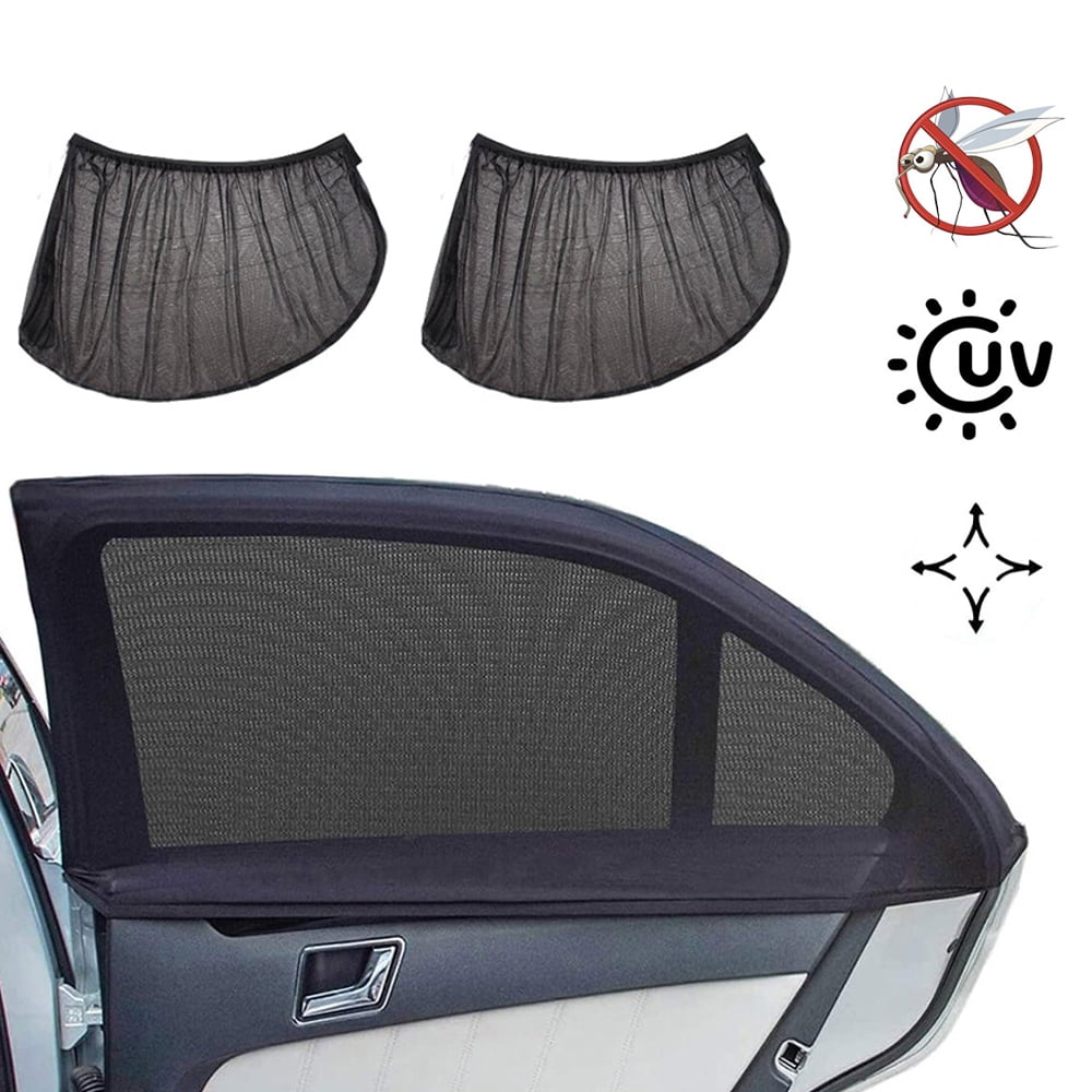 RoamRider Universal Car Side Window Sun Shades, 2 Pack Mesh Window ...