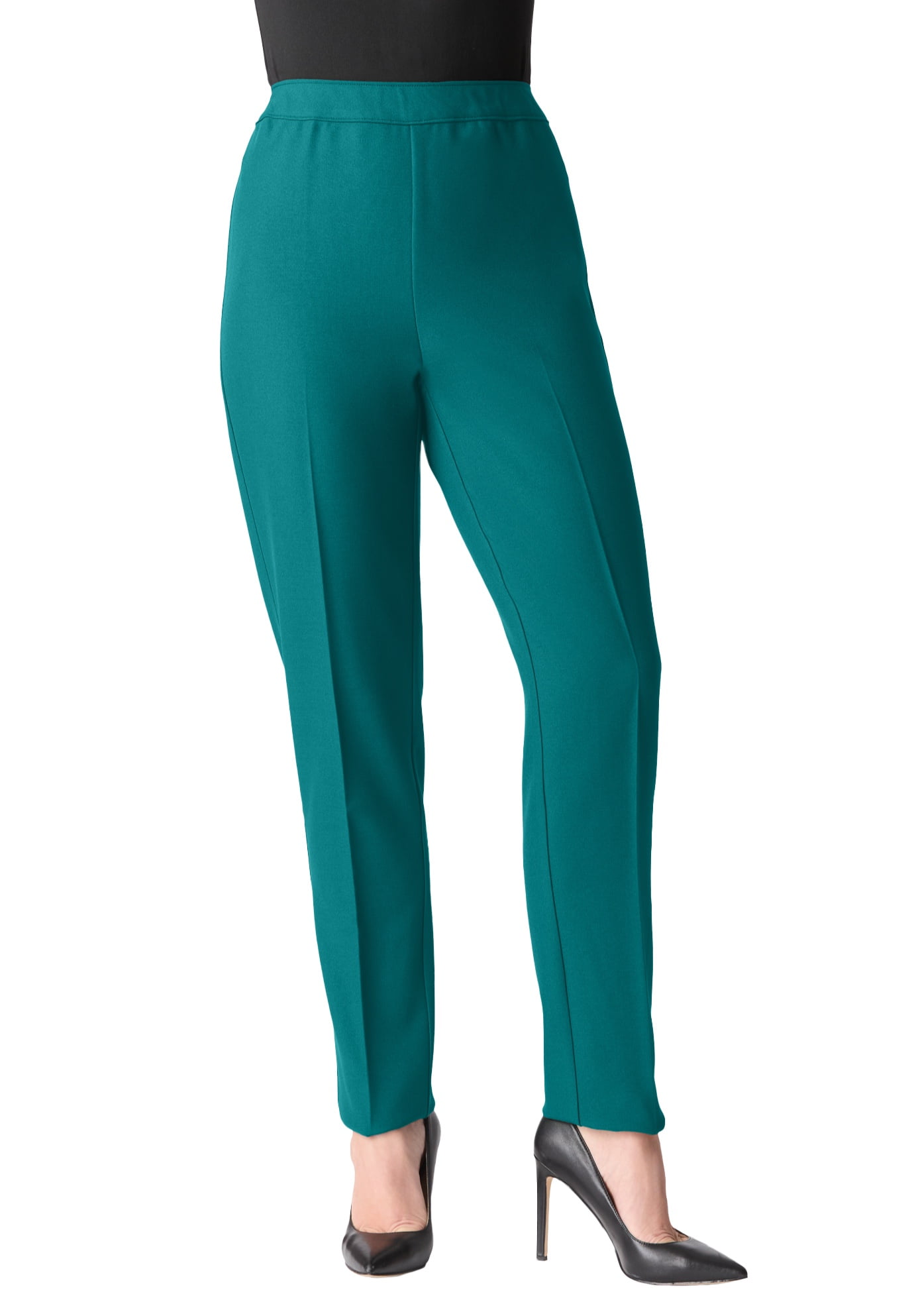 Roaman's Women's Plus Size Classic Bend Over Pant - Walmart.com
