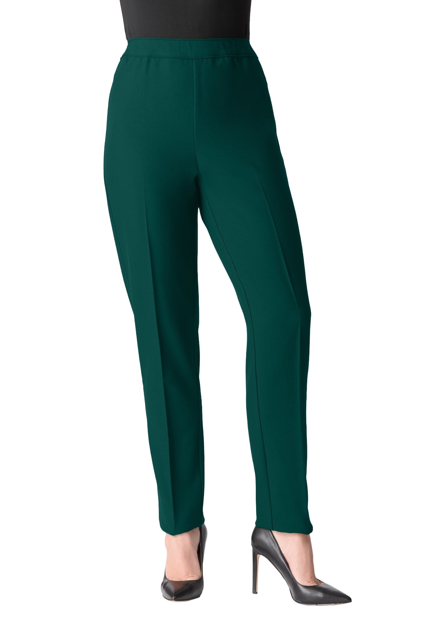 Roaman's Women's Plus Size Classic Bend Over Pant - Walmart.com