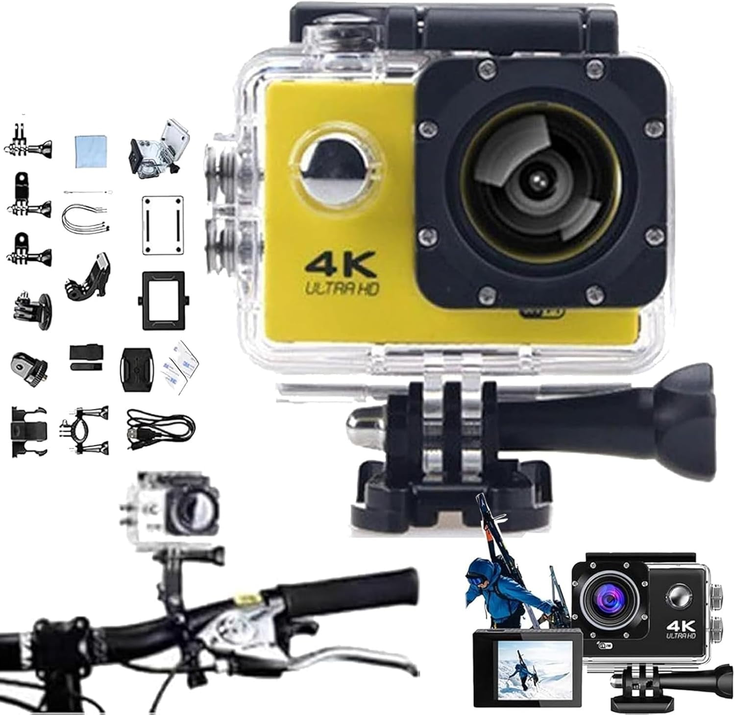 Roamix Vision+ 4K, Roamix Vision 4k Action Camera, HD Waterproof ...