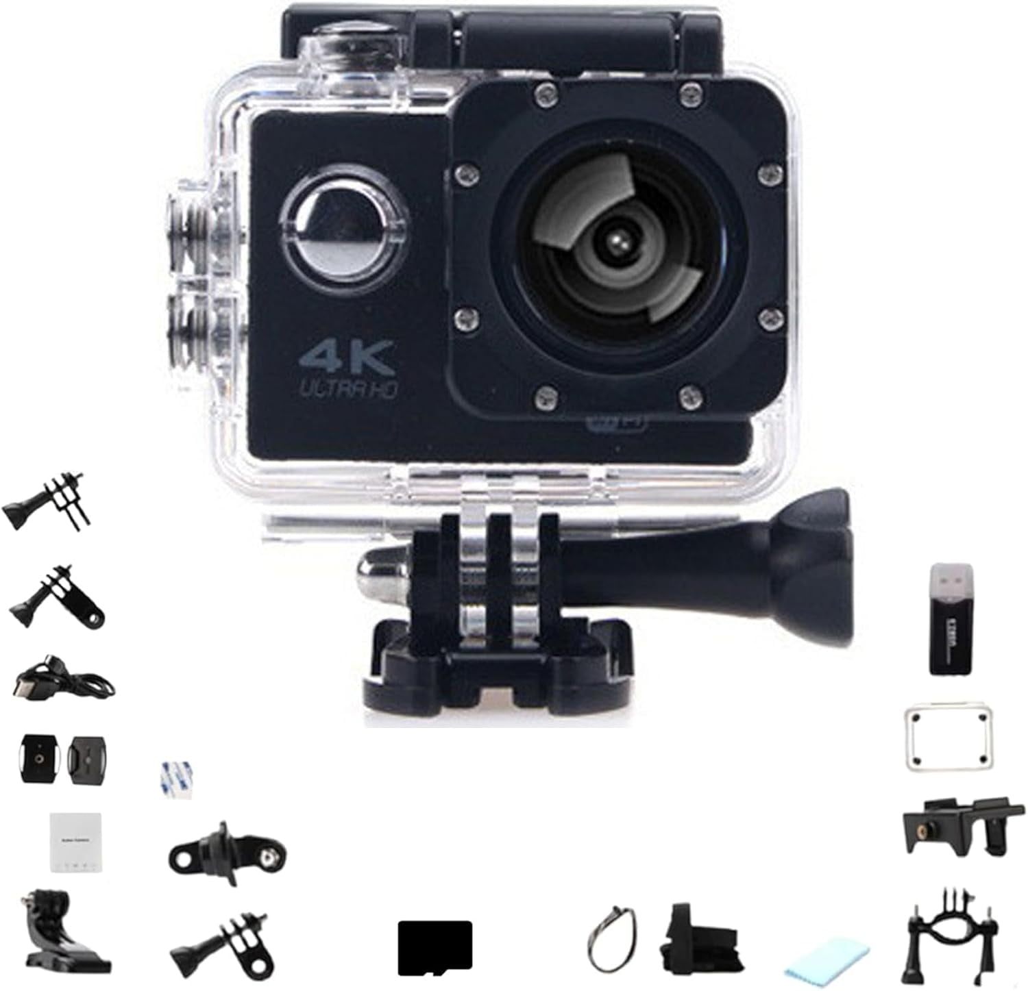 Roamix Vision 4k Camera, 4K WiFi Diving Sports Camera, Outdoor ...