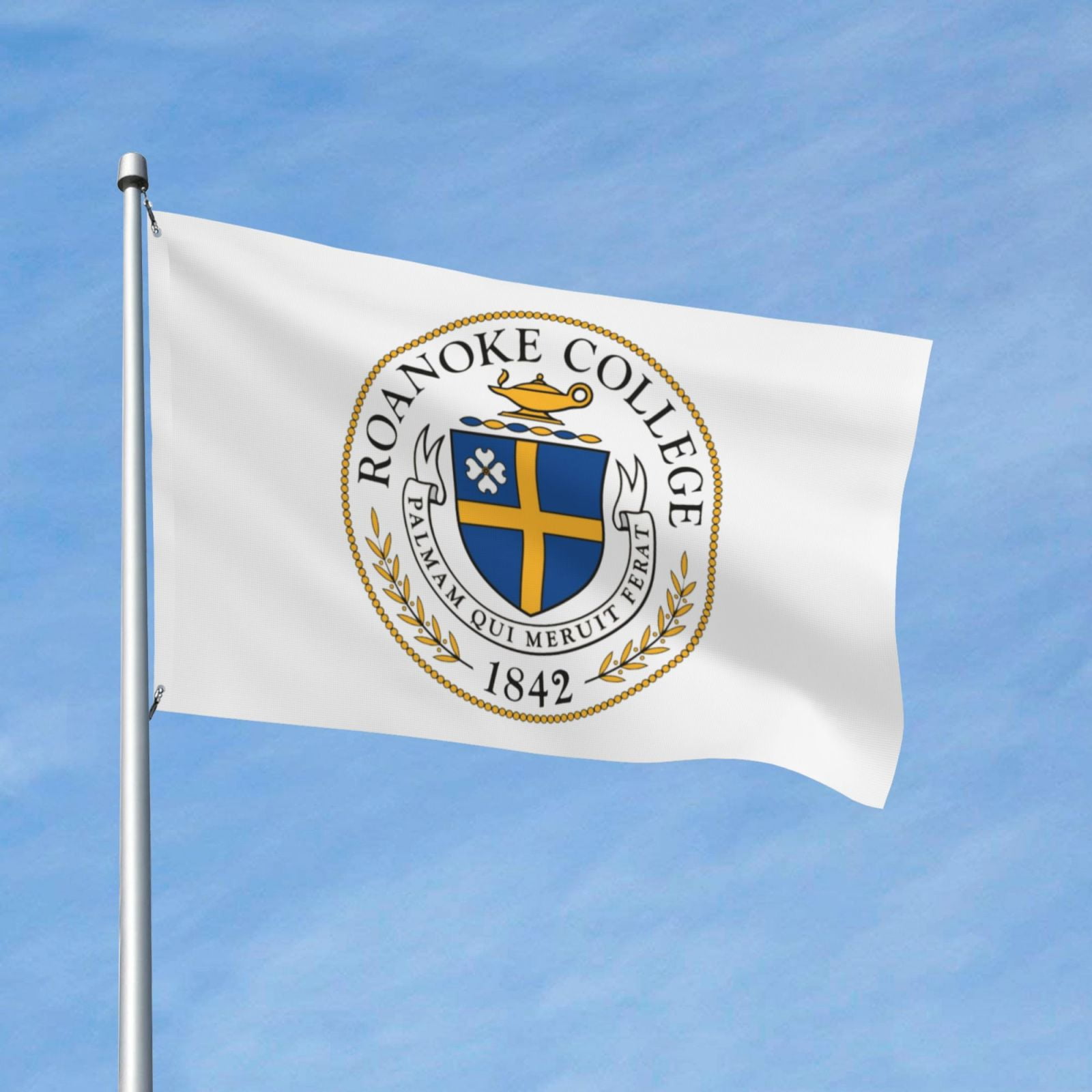 Roanoke College Logo Banner 3x5 Ft Flag,Double Sided Printed Flag ...