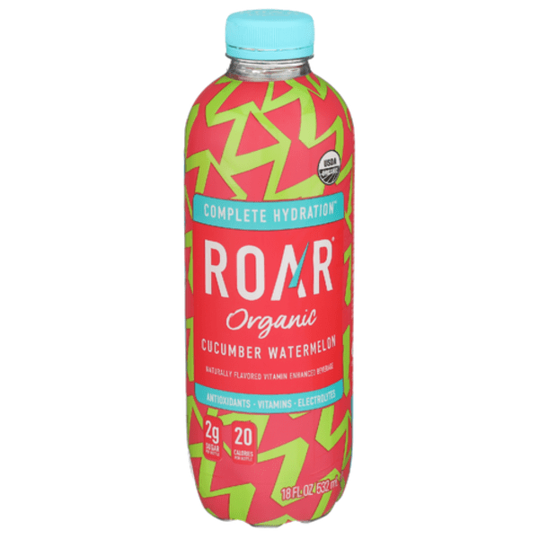 Roar Organic Cucumber Watermelon Flavored Water 18 fl oz - Pack of 3 ...