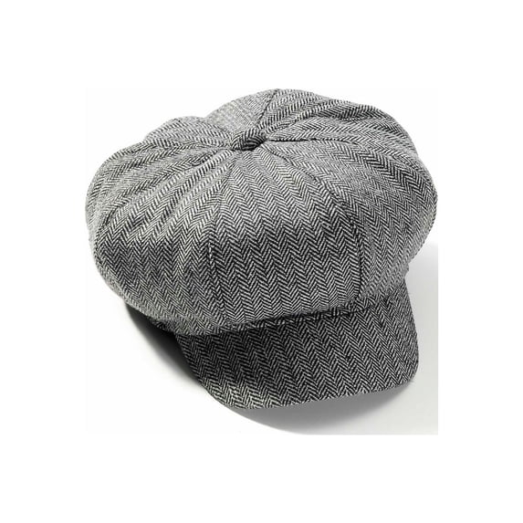 Roaring 20's Adult Costume Newsboy Hat - Walmart.com
