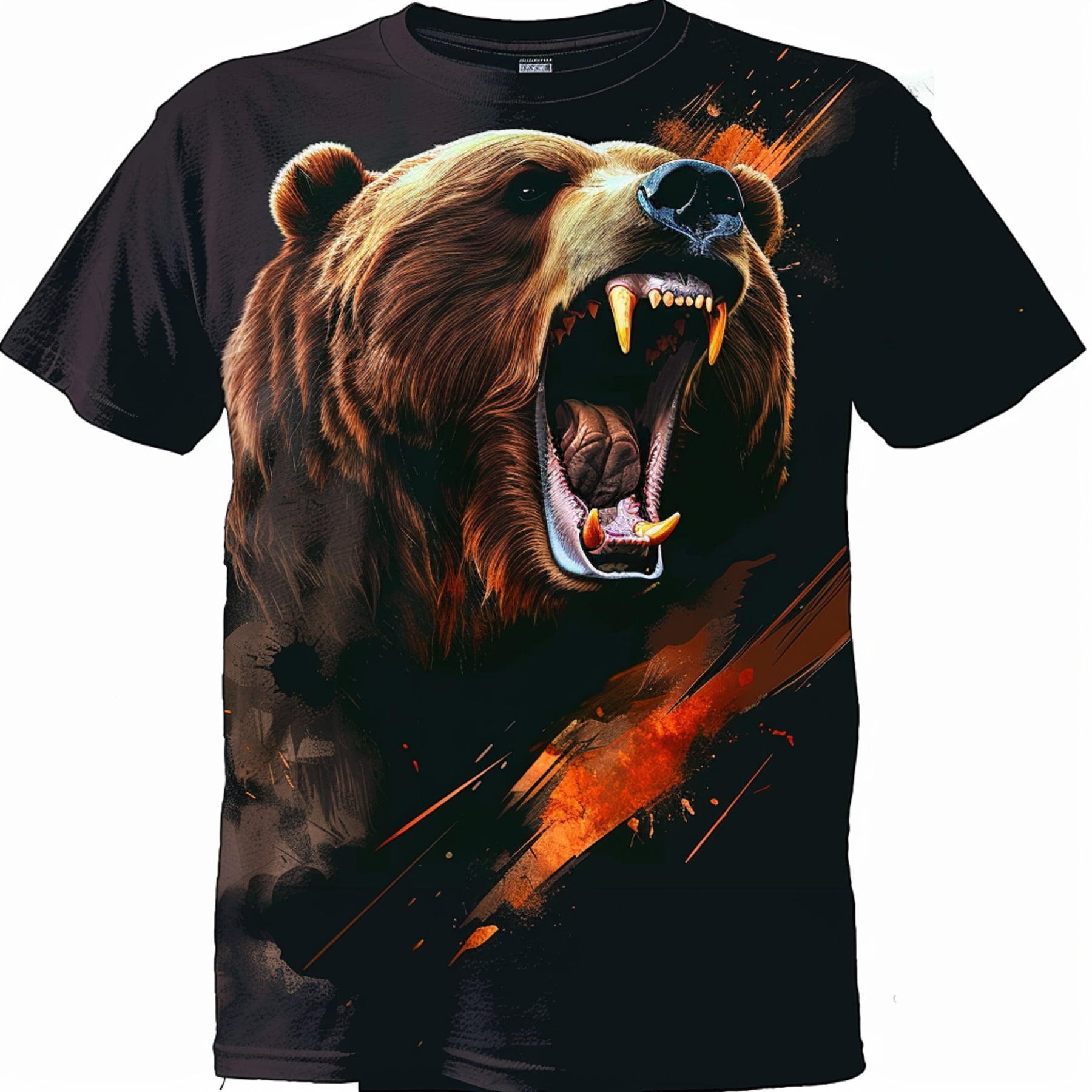 Roaring Face Vector Illustration by Panton High Contrast Hyper ...