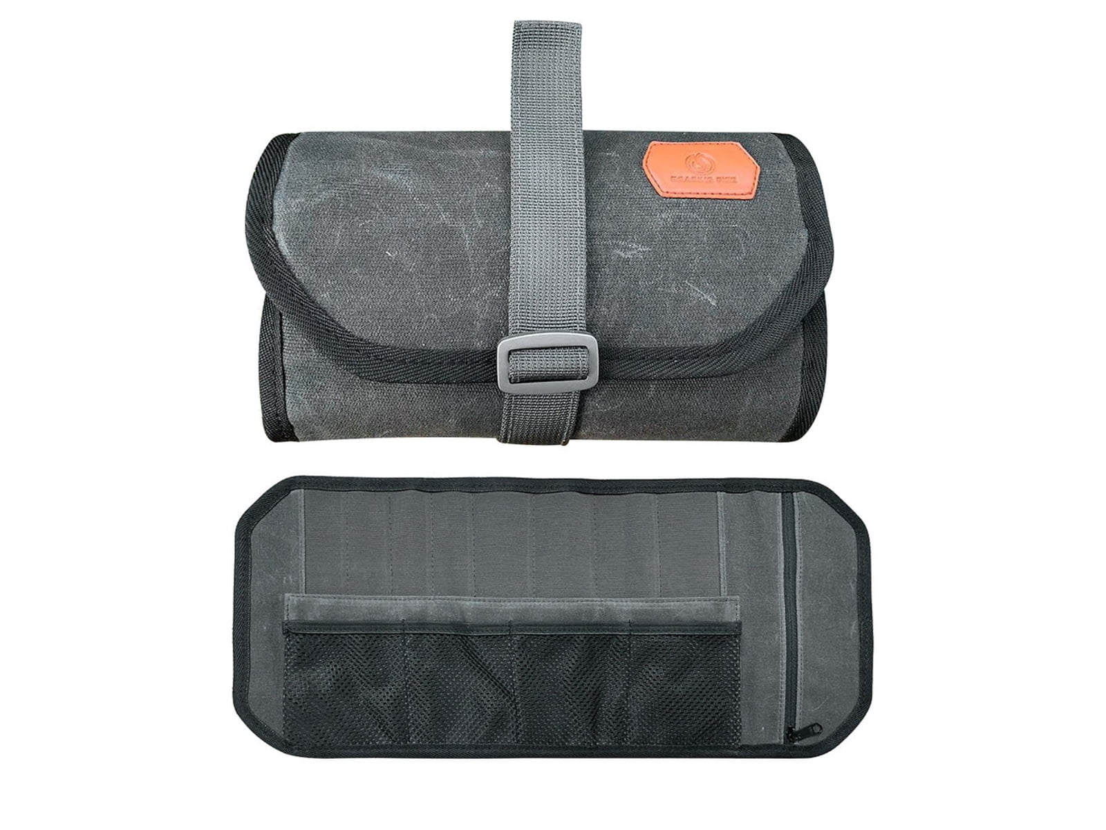 Roaring Fire Pioneer New Mini Tool Roll Bag, Moss Green, 17.7x7.87 inch ...