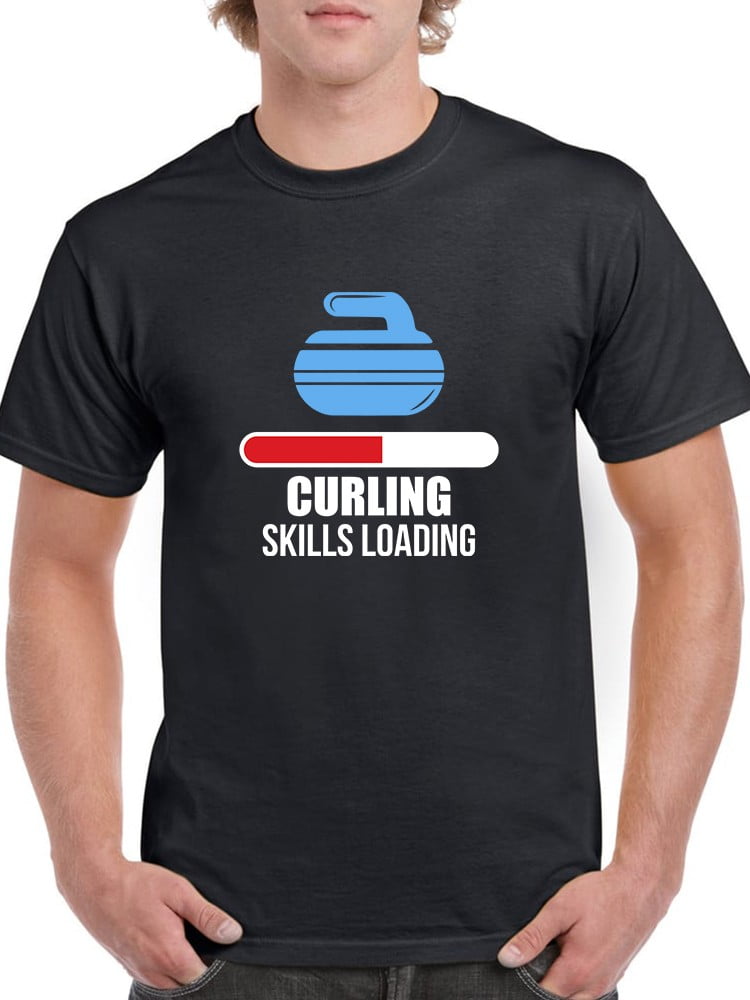 Roaring Game Skills Loading Sports Graphic Men Black T-Shirt, Male ...