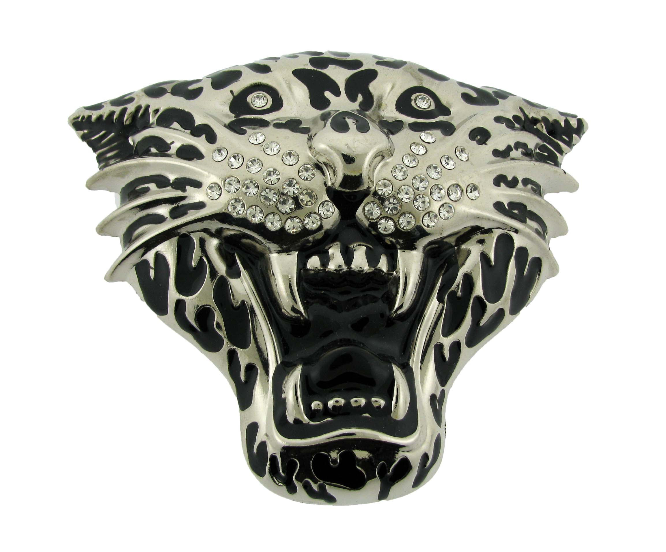 Roaring Lion Tiger Big Cat Die Cut Wild Animal Life Belt Buckle ...