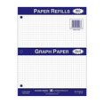 Roaring Spring 4x4 Graph Ruled Loose Leaf Filler Paper 3 Hole Punched