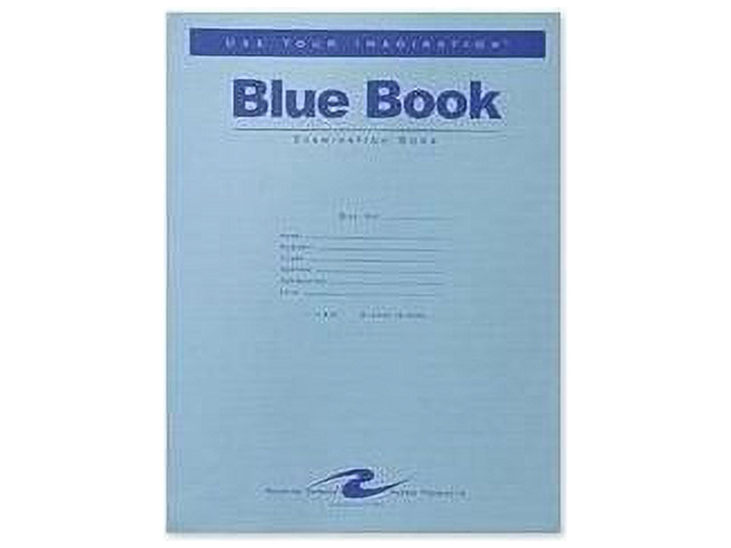 Roaring Spring 8 - sheet Blue Examination Book - Letter - Walmart.com