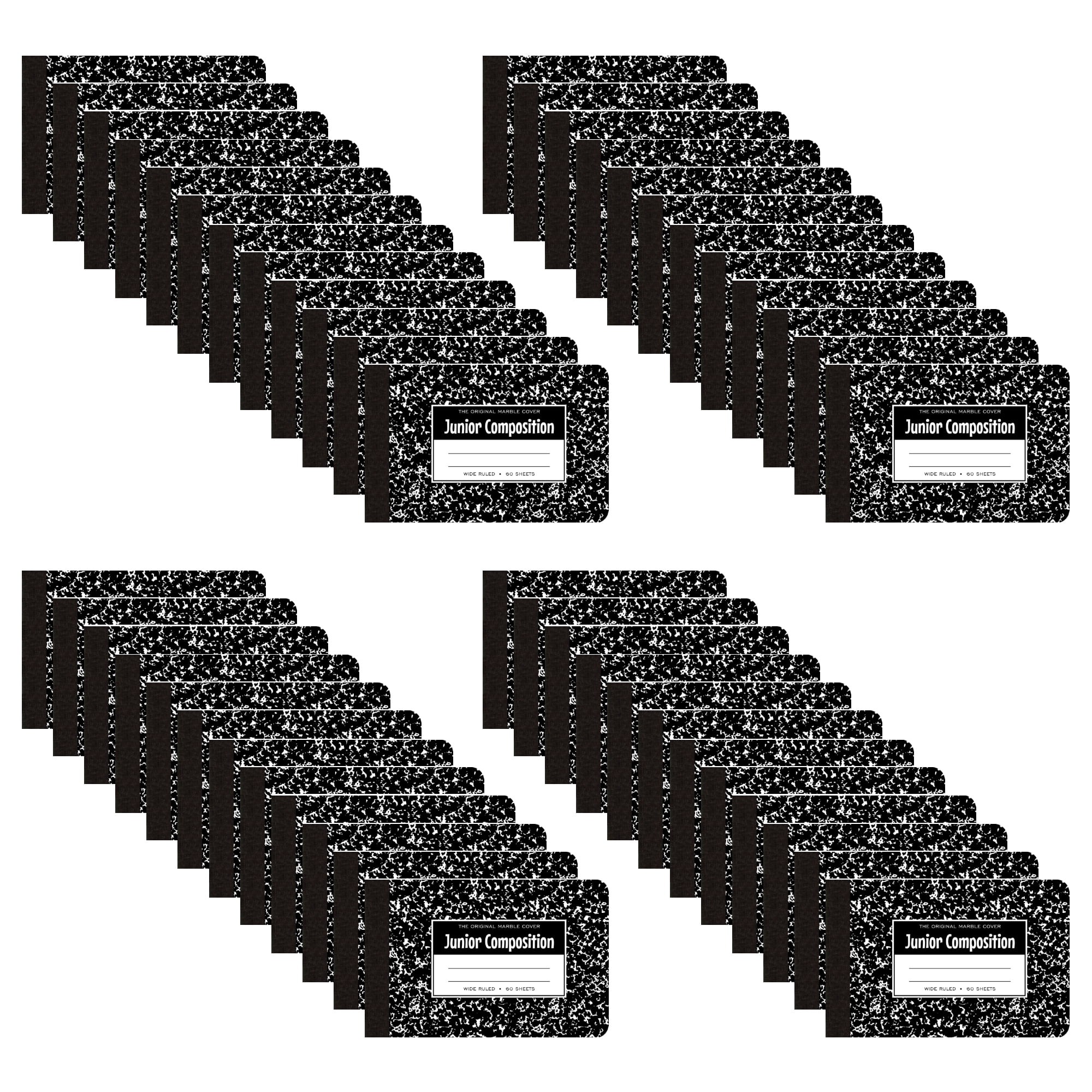 Roaring Spring Junior Marble Composition Books, 4.875"x7.5" Mini Comp ...