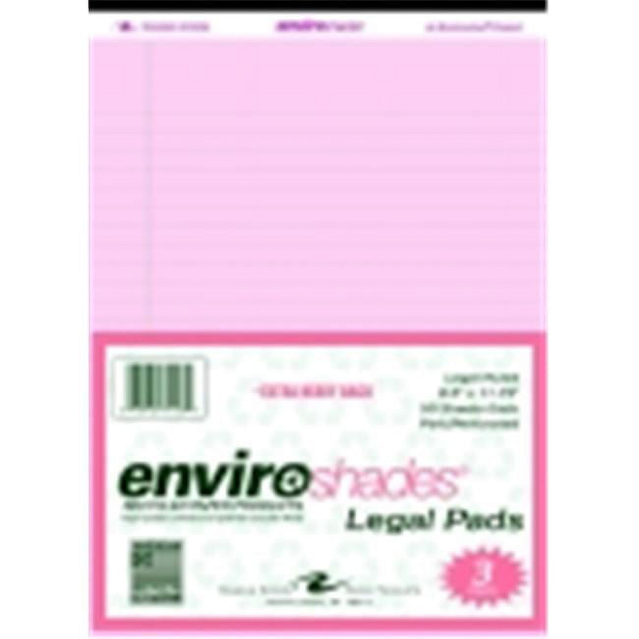 Roaring Spring Legal Pad - Pink, Pack 3 - Walmart.com