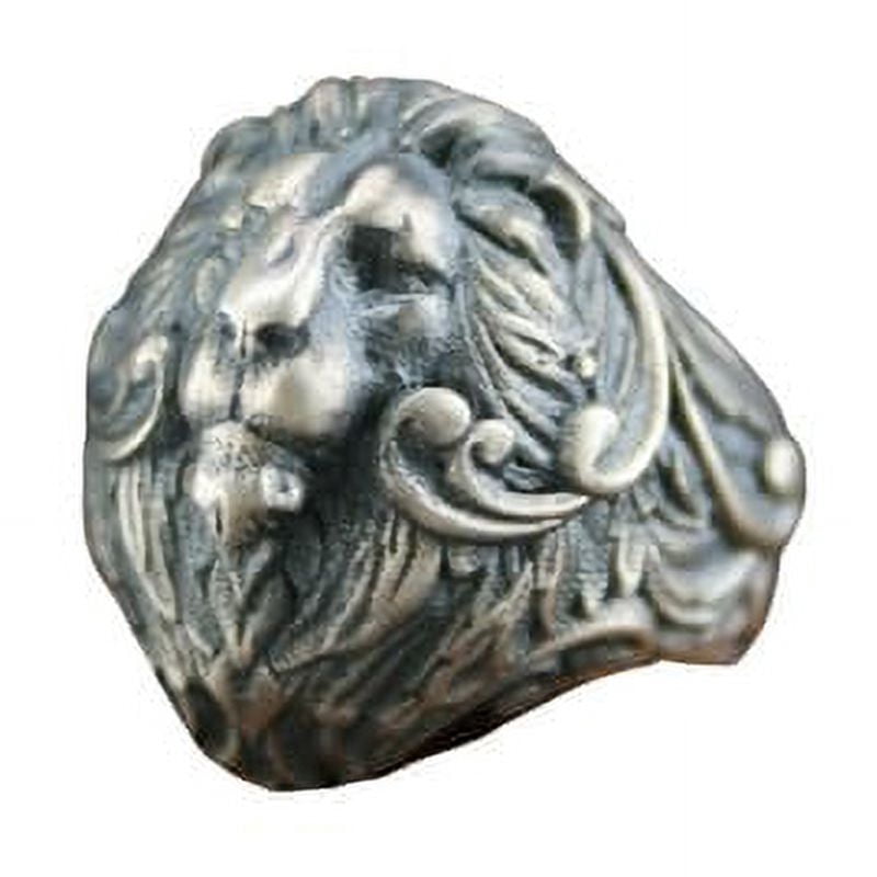 Roarsilver 925 Sterling Silver Lion Figurine Ring: Elegant and Powerful ...