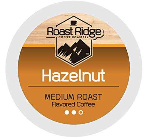Roast Ridge Single Serve Coffee Pods for Keurig K-Cup Brewers, Hazelnut ...