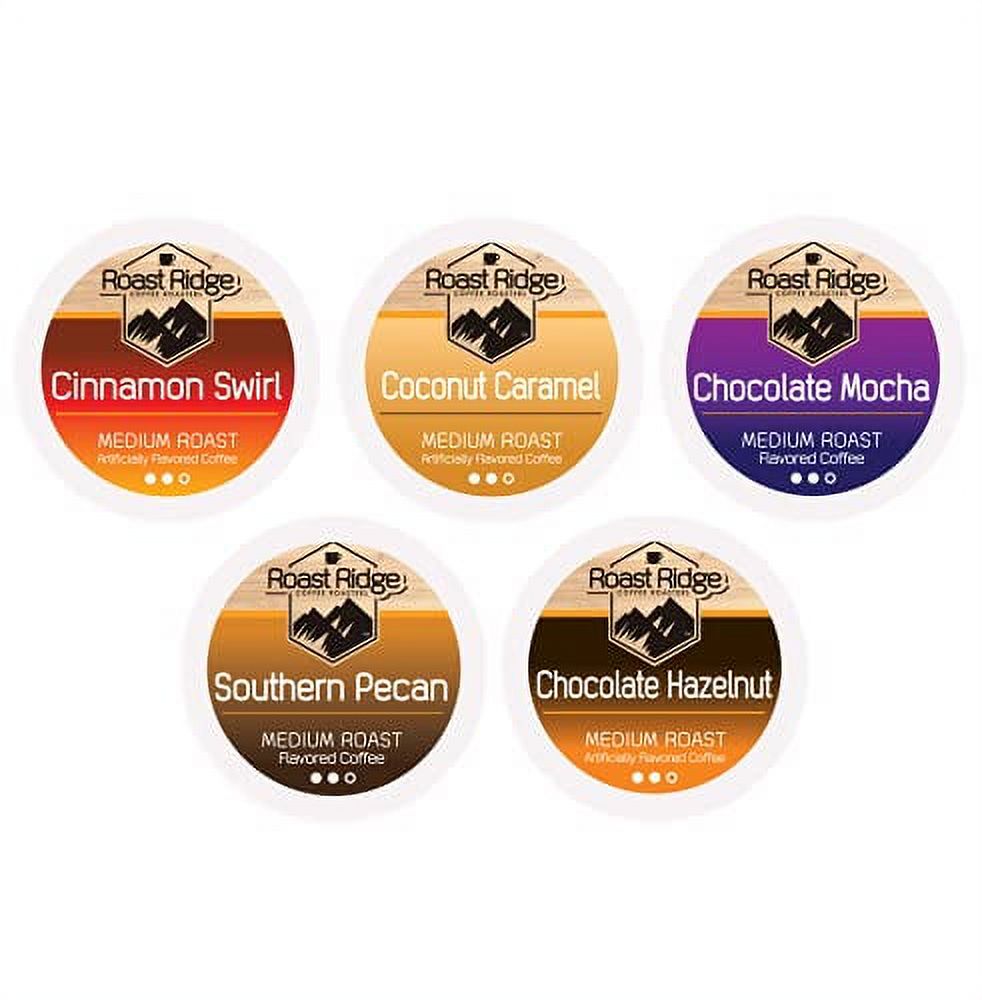 Roast Ridge Single Serve Coffee Pods for Keurig K Cup Brewers, Variety ...