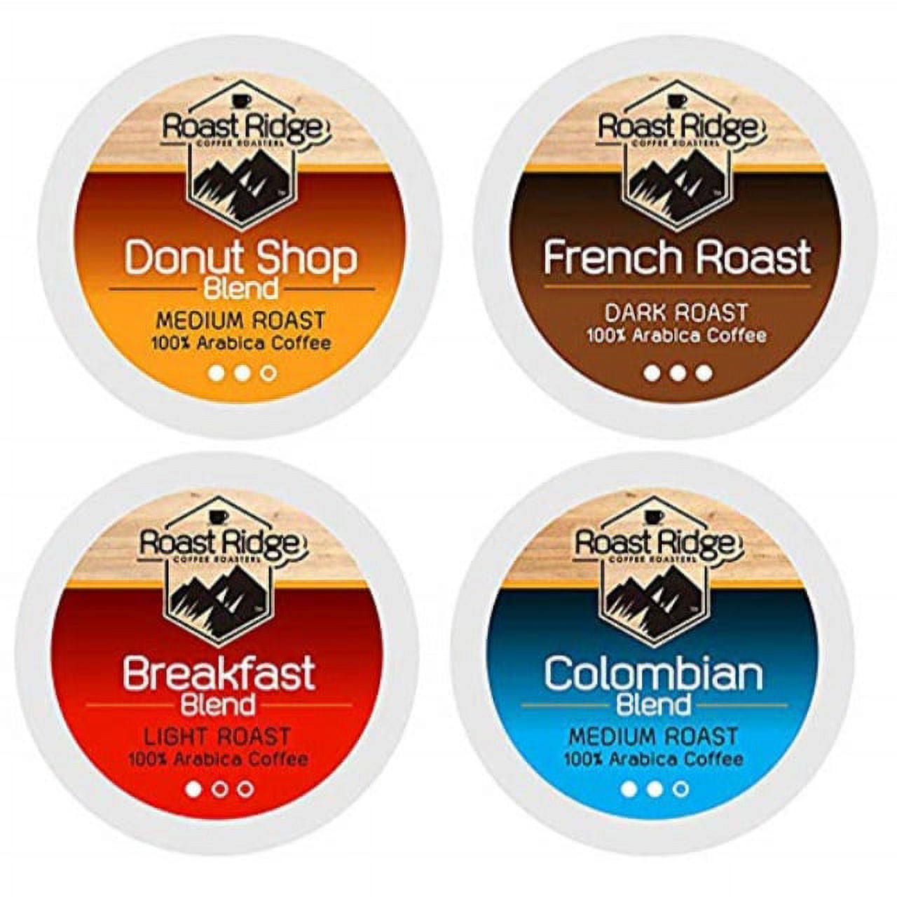 Roast Ridge Single Serve Coffee Pods for Keurig K-Cup Brewers, Variety ...