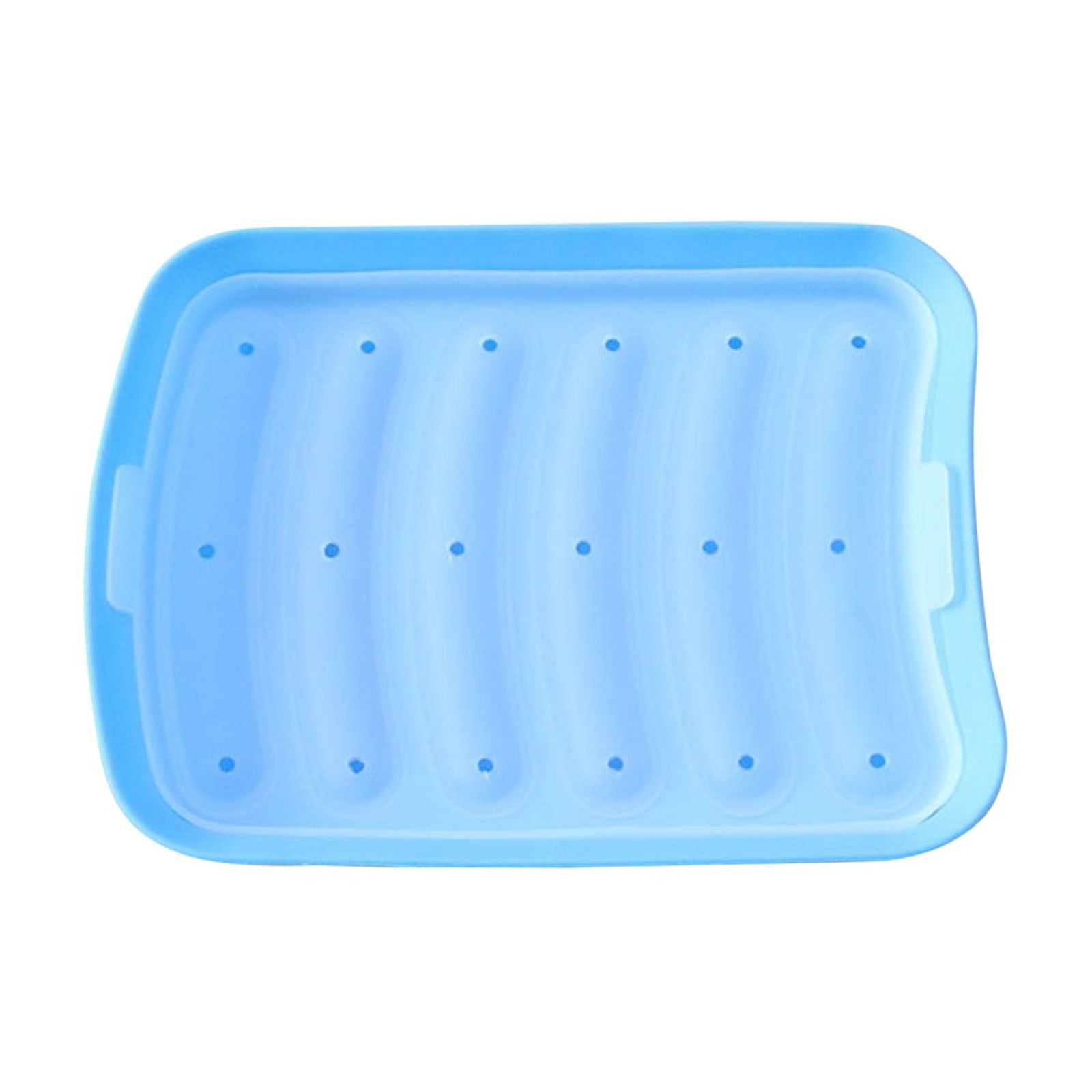 Roast Sausage Silicone Molds, 6 Cavities Sausage Hot Dogs Silicone Mold ...