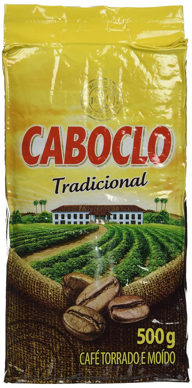 Roast n' Ground Coffee From Brazil - Café Torrado e Moido - Caboclo 17 ...