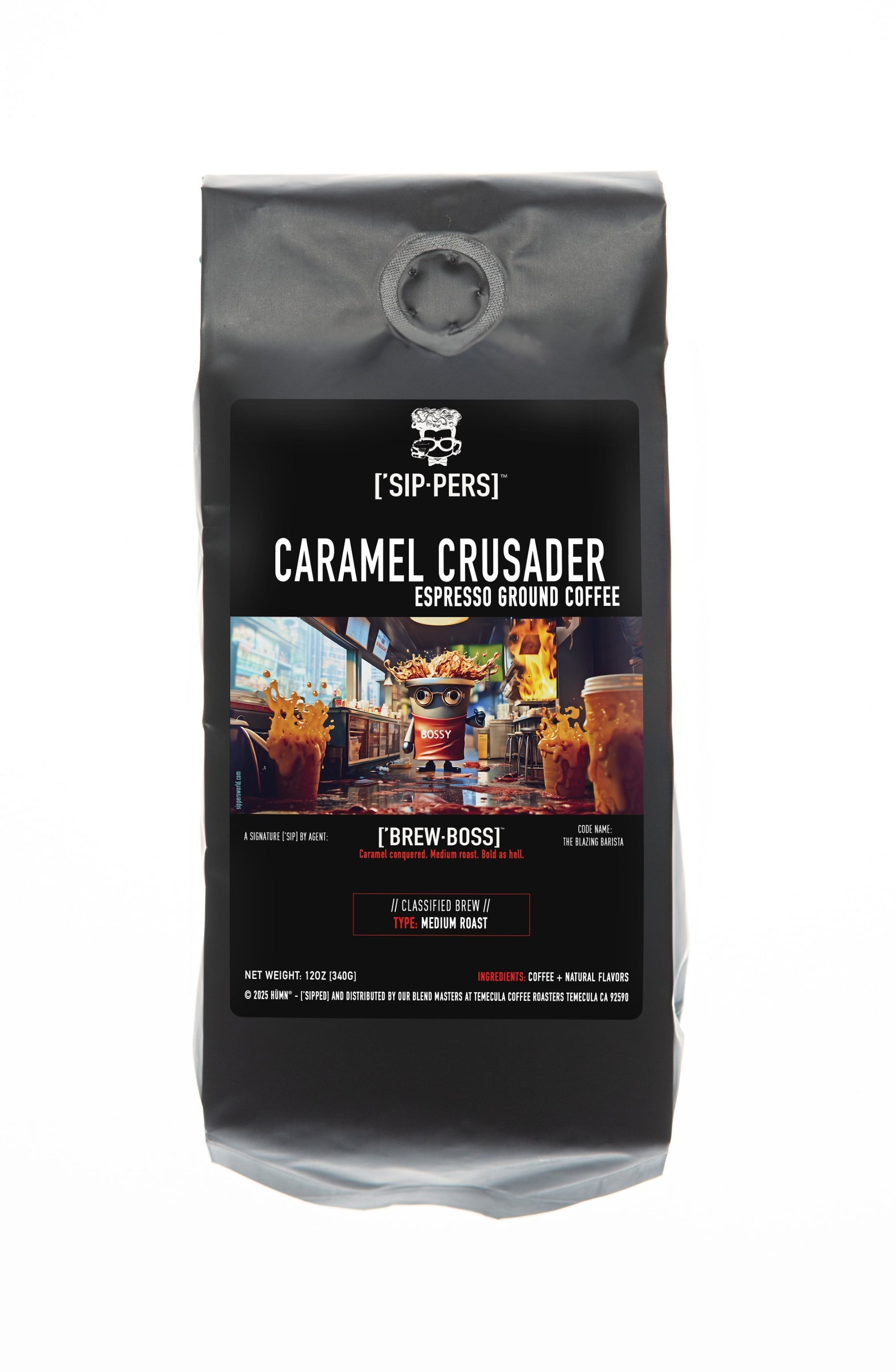 Roasted Caramel Coffee - ['BREW-BOSS]'s CARAMEL CRUSADER, Rich Caramel ...