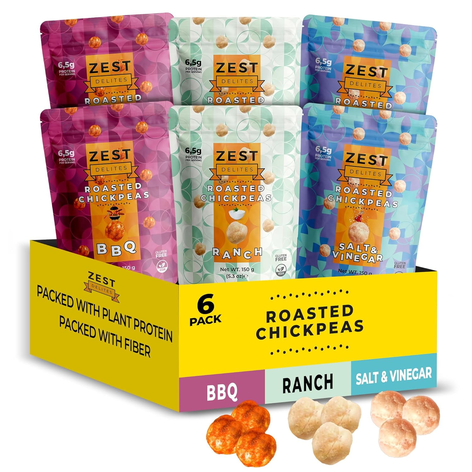 Roasted Chickpea by Zest Delites, Chick Pea Snacks, Healthy Snacks for ...