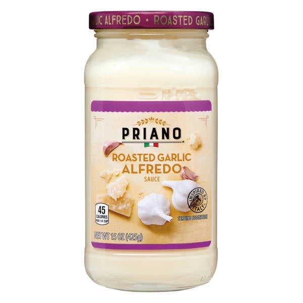 Priano Garlic Alfredo 2x15oz - Pasta sauces for delis - Walmart ...