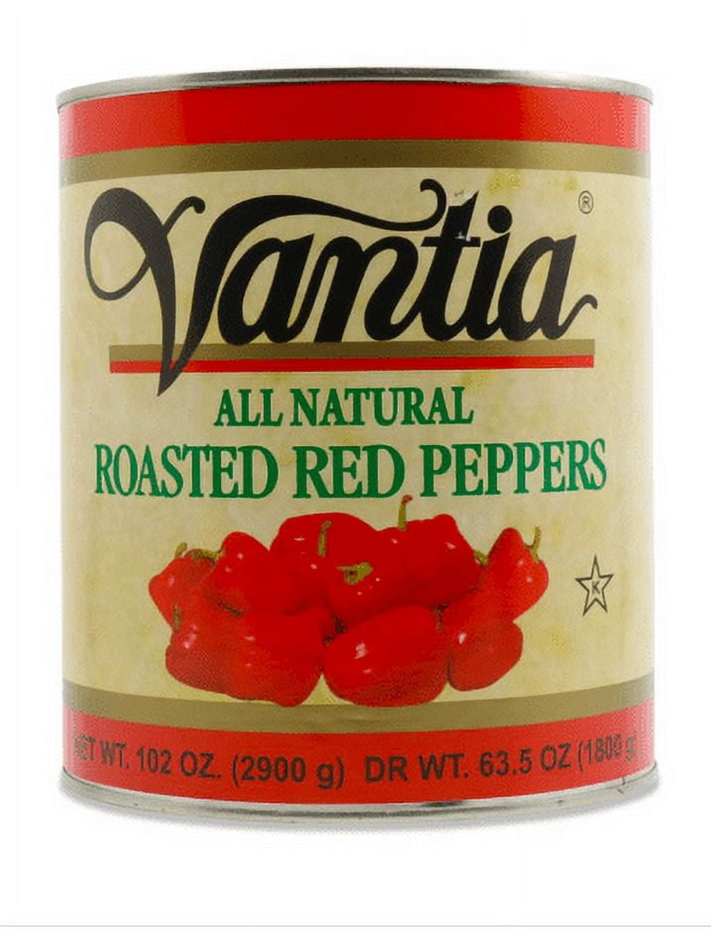 Roasted Red Peppers 102 oz Can - Walmart.com