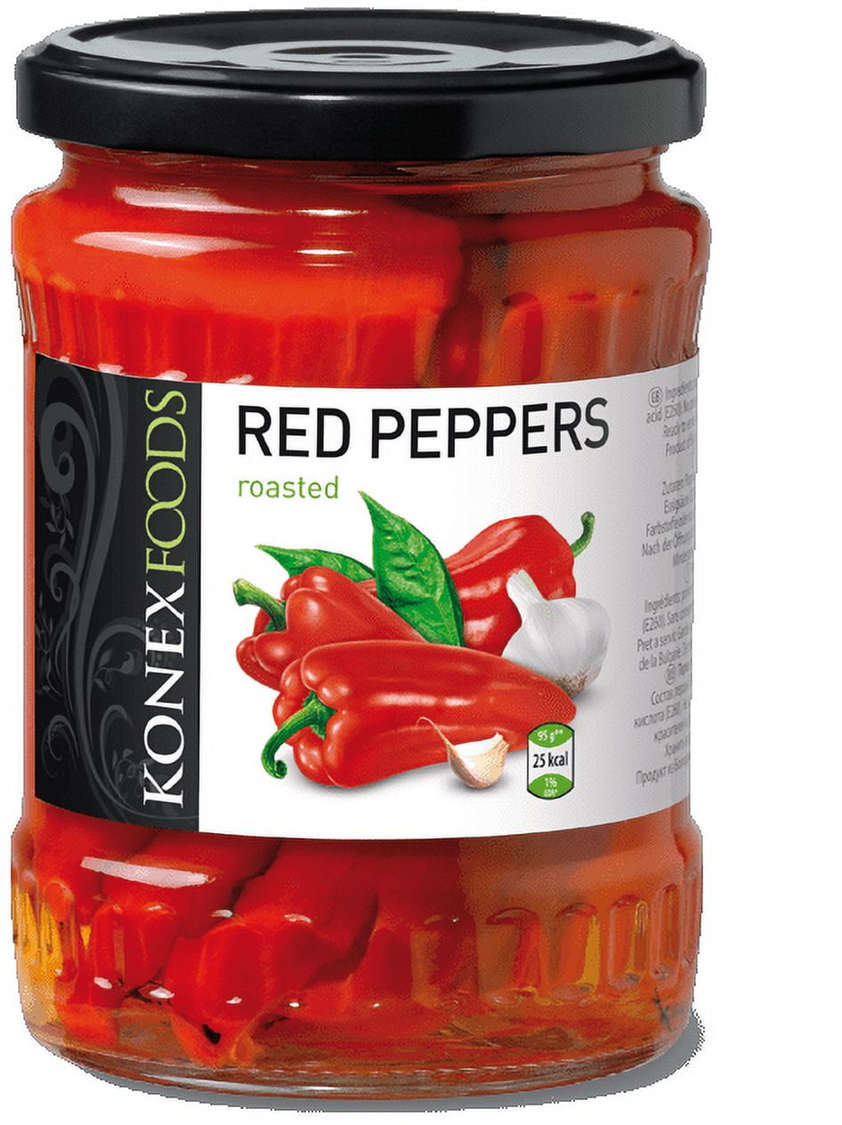 Roasted Red Peppers (KONEX) 19 oz - Walmart.com