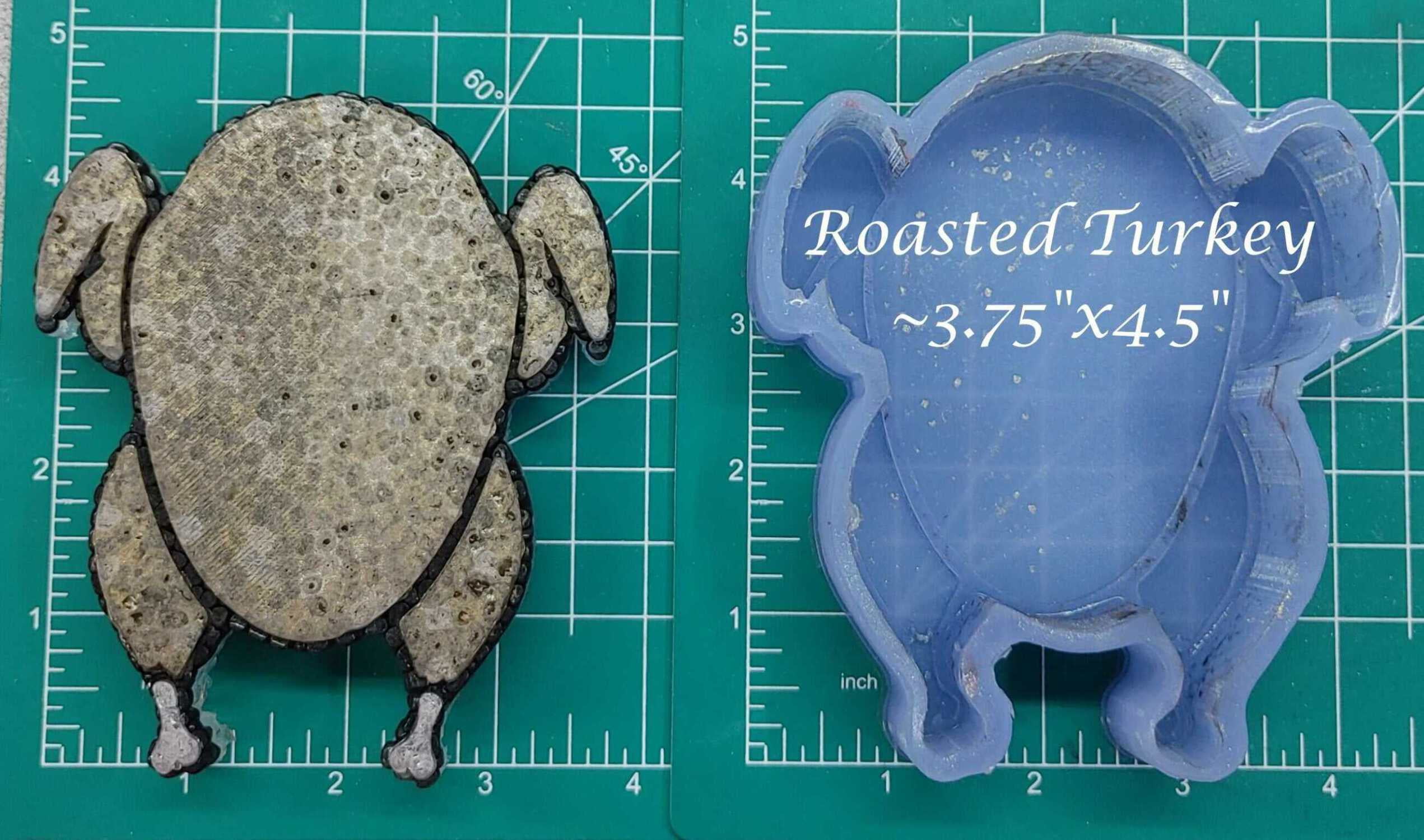 Roasted Turkey Silicone Freshie Mold - Walmart.com