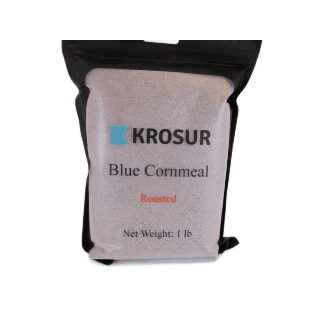 Roasted finely ground blue cornmeal, 1 lb bag - Walmart.com