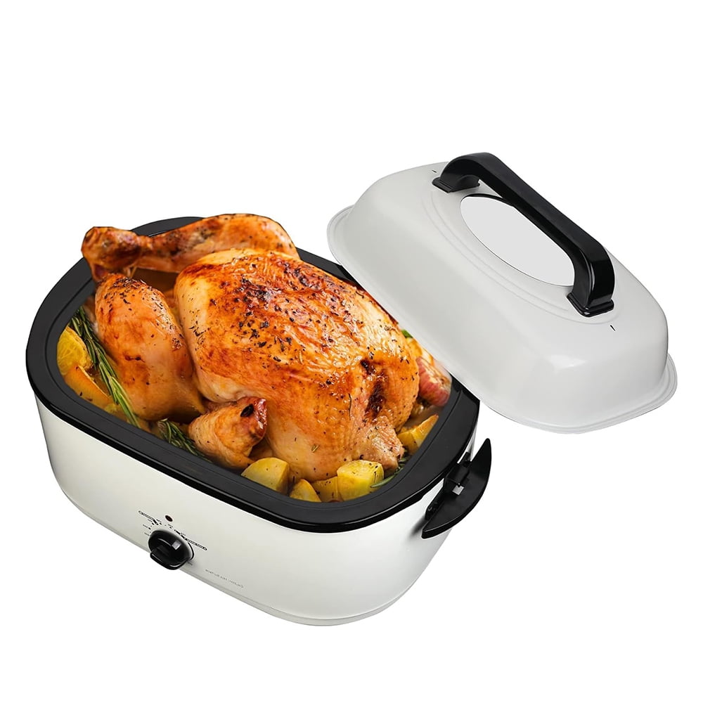 Roaster Oven, 24Qt Electric Roaster Oven, Turkey Roaster Oven Buffet ...