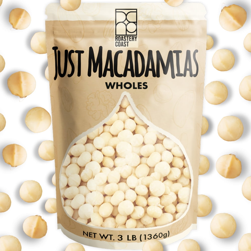 Roastery Coast - Daily Nuts | Just Raw Macadamia Nuts Unsalted | 3 ...