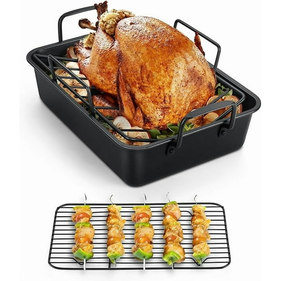 Roasting Turkey On Rack