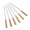 8pc Extendable Marshmallow Roasting Sticks, Telescoping Smores Skewers & Hot Dog Forks, 32 inch ...