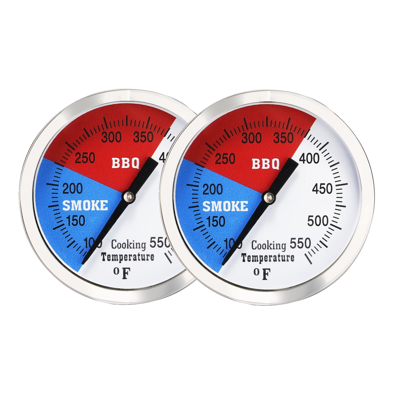 Roastove Outdoor BBQ Thermometer 2" Temperature Gauge for Grill Pit ...