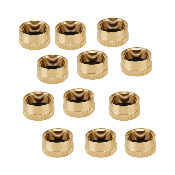 Roastove Solid Brass Refill 1lb Propane Tank Cap for Outdoor Camping ...