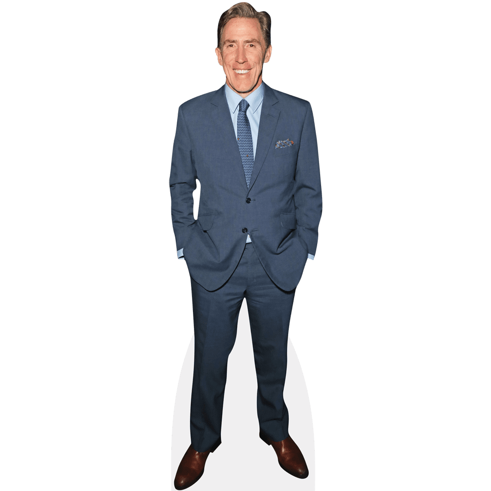 Rob Brydon (Blue Suit) Mini Cardboard Cutout Standee - Walmart.com