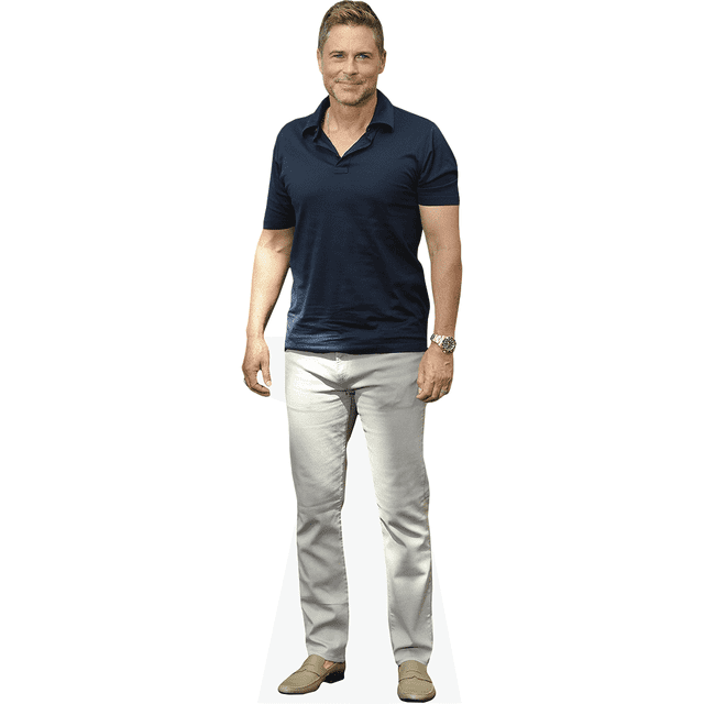 Rob Lowe (Casual) Mini Cardboard Cutout Standee - Walmart.com