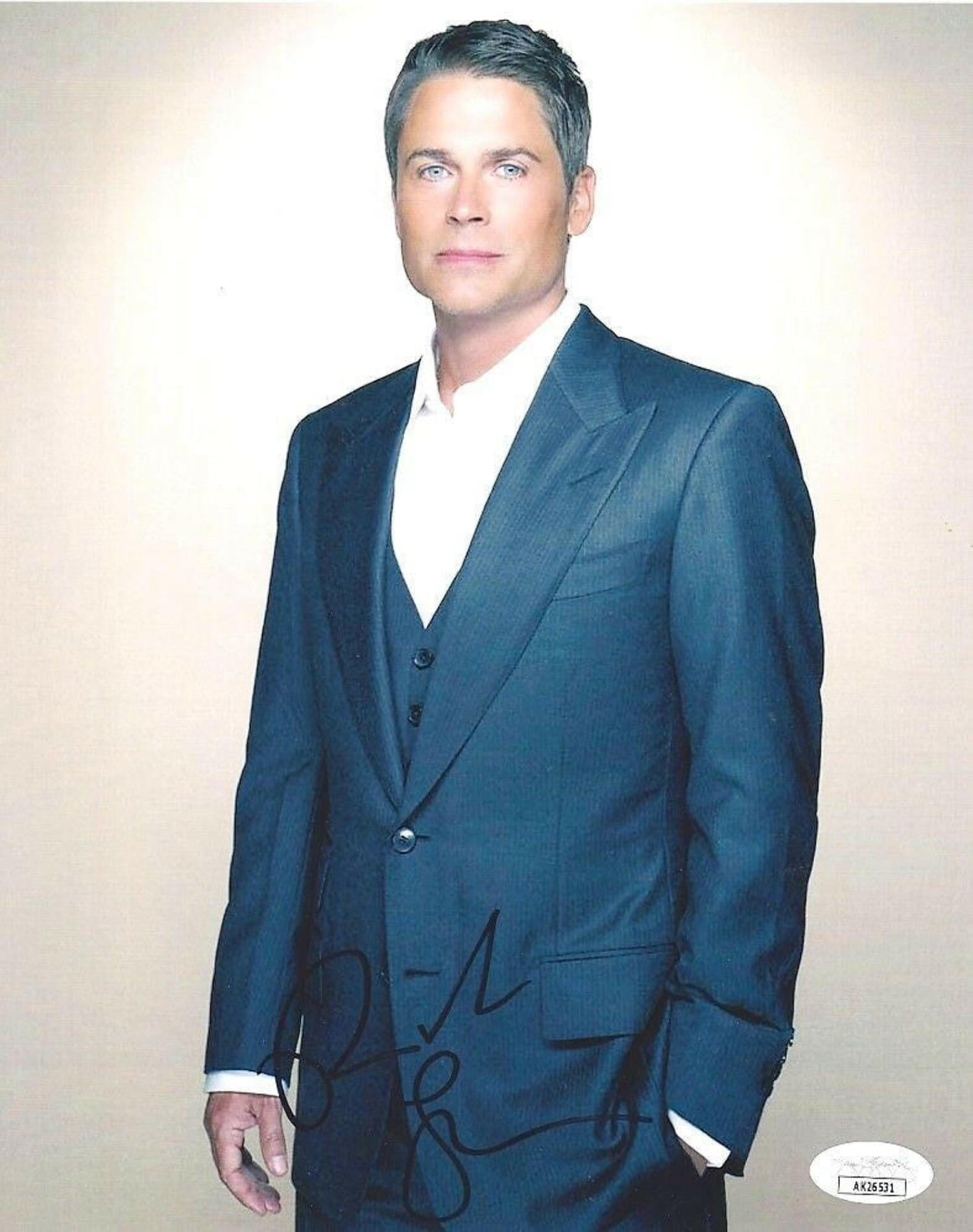Rob Lowe autographed West Wing 8x10 portrait photo JSA - Walmart.com