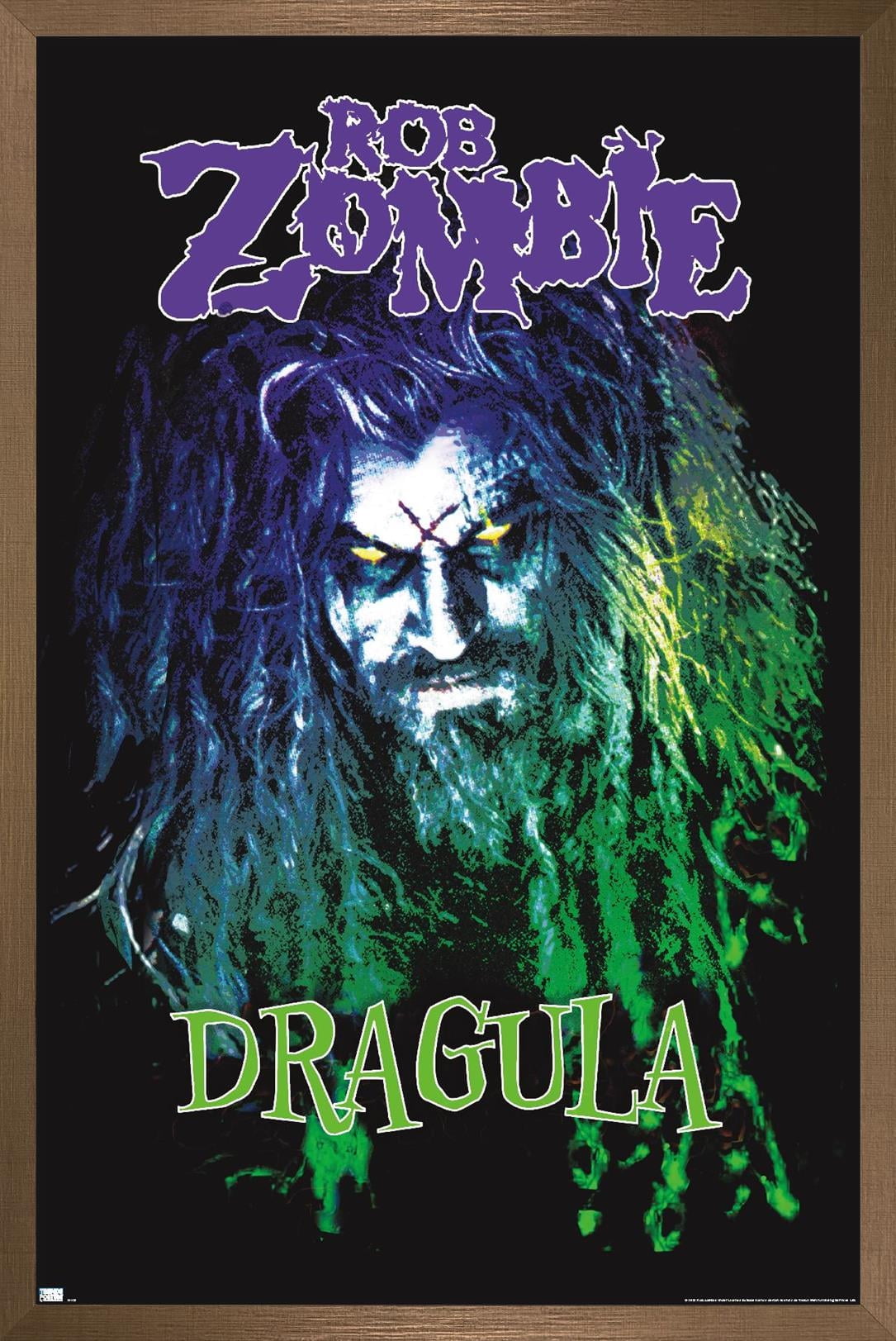 Rob Zombie - Dragula Wall Poster, 22.375" x 34" Framed - Walmart.com
