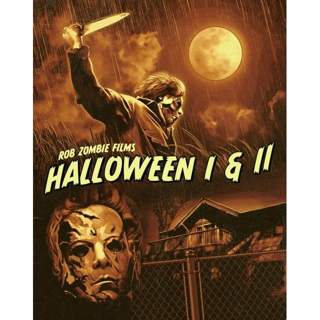 Rob Zombie Halloween 1 & 2 Double Feature Walmart Exclusive Steelbook ...