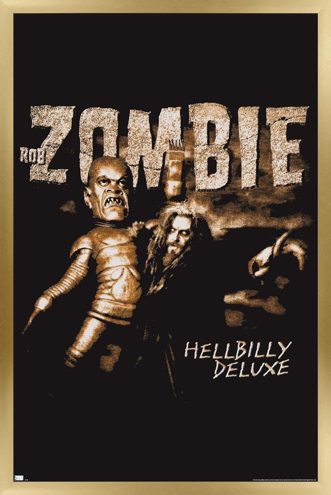 Rob Zombie - Hellbilly Deluxe Wall Poster, 22.375" x 34" Framed - Walmart.com