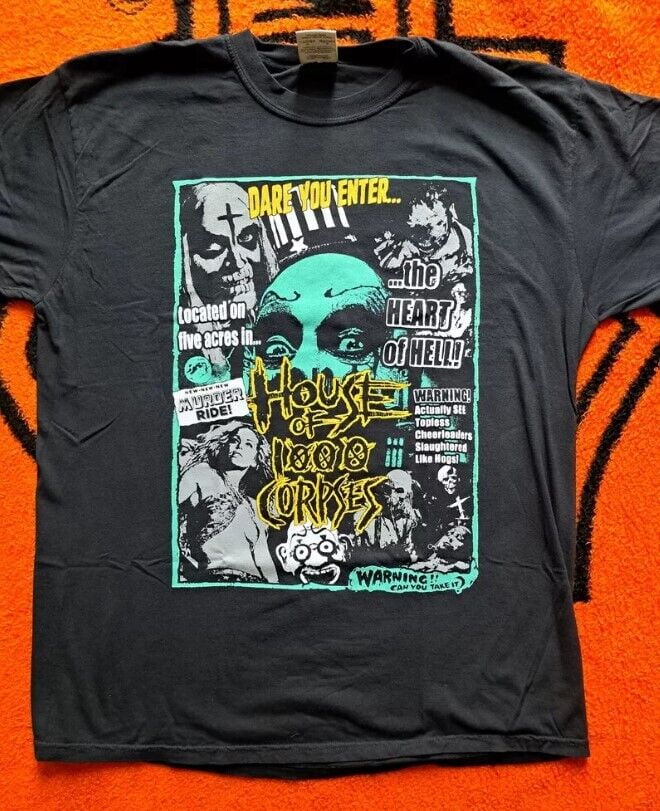 Rob Zombie House of 1000 corpses bootleg, classic tyle TE8107 - Walmart.com