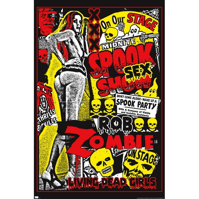 Rob Zombie - Living Dead Girls Wall Poster, 14.725" x 22.375" - Walmart.com