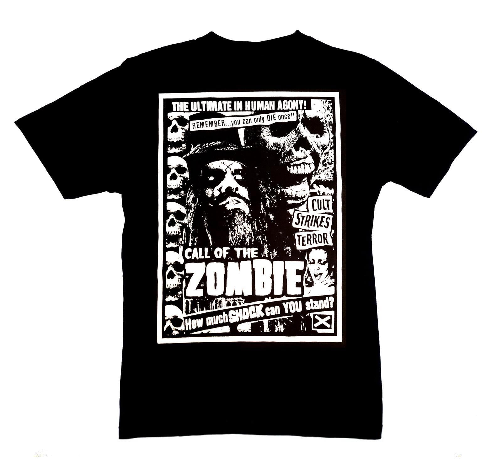Rob Zombie - Living Girl Vintage Band Shirt Unisex - Walmart.com