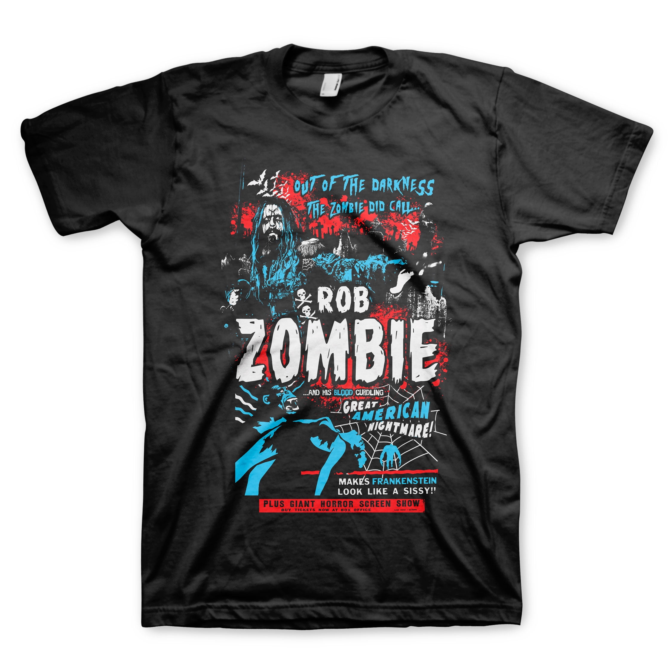 Rob Zombie Men's Call T-Shirt Large | Officially Licensed Merchandise ...