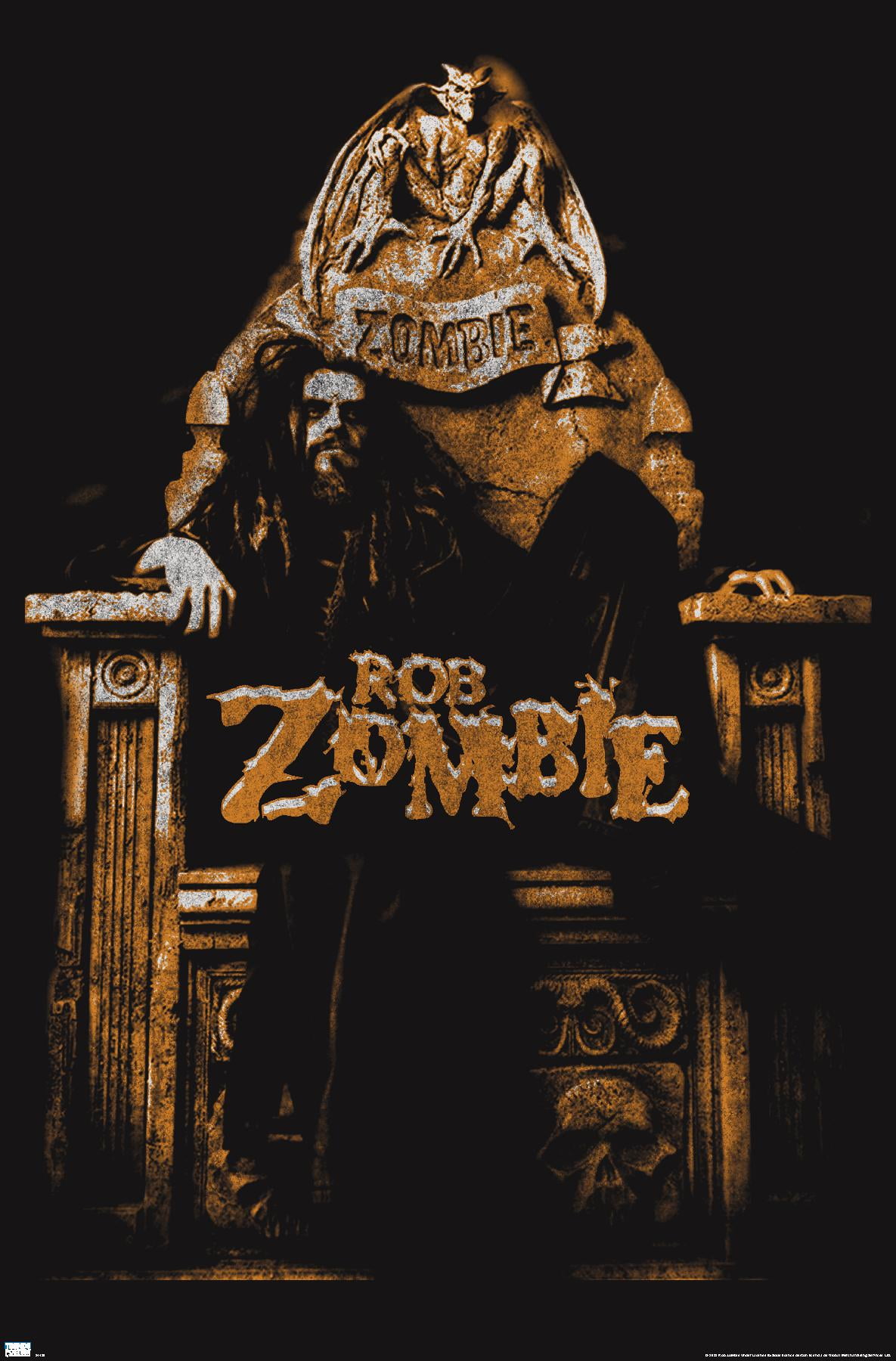 Rob Zombie - Throne Wall Poster, 22.375" x 34" - Walmart.com