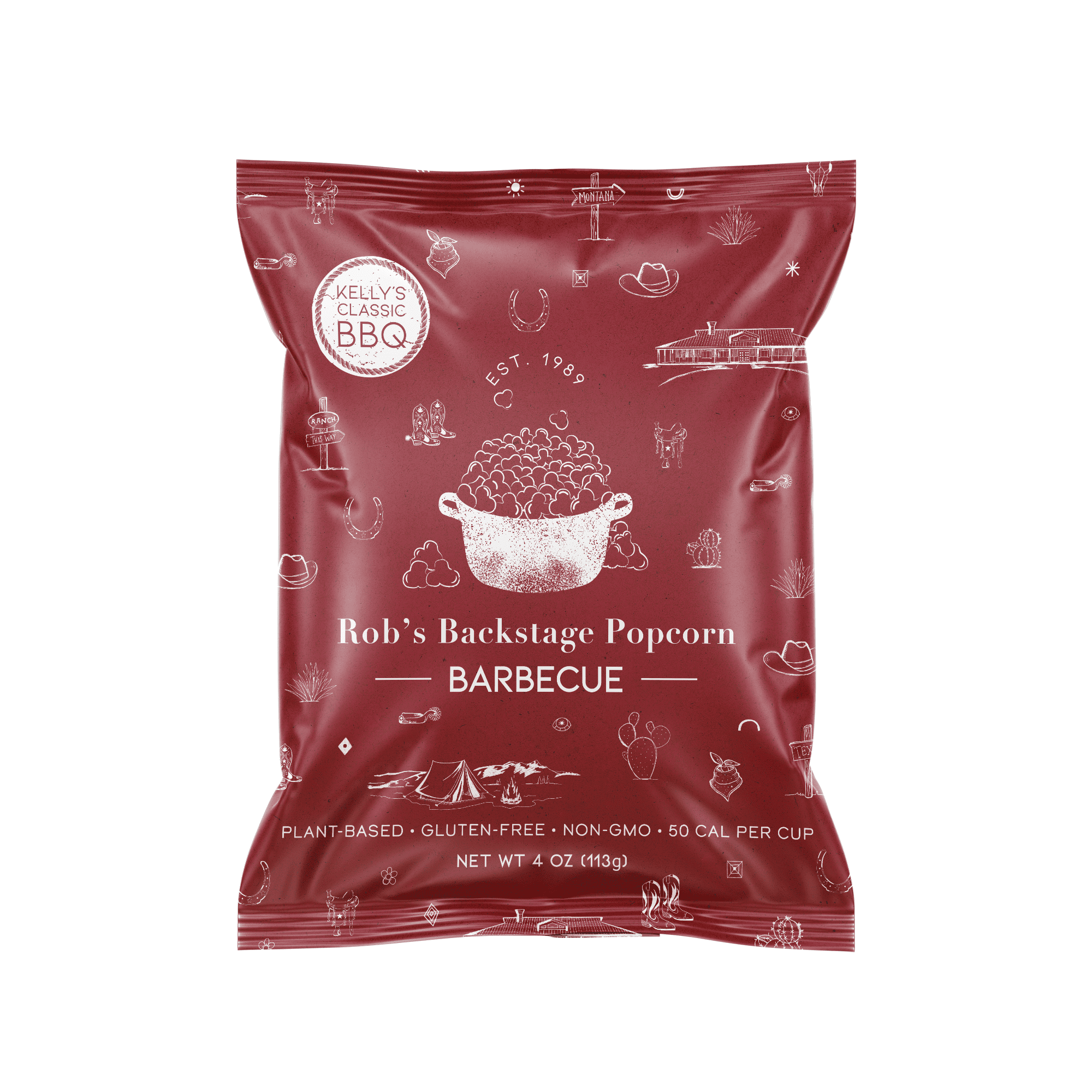 Rob's Backstage Gluten Free Popcorn, Kelly's Classic BBQ Barbecue ...