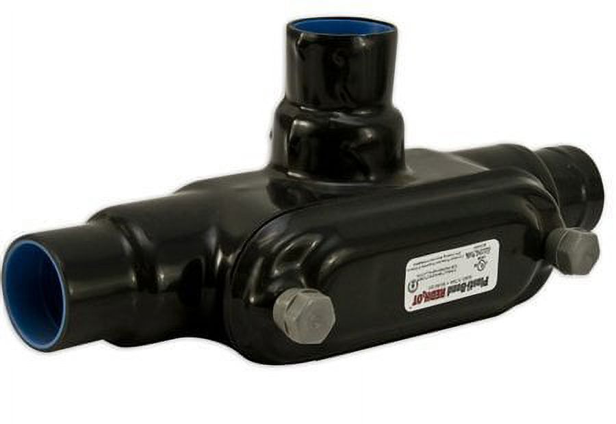 RobRoy PRHT58 Plasti-Bond PVC Coated Conduit Body, Type-T, Form-8, 1-1/ ...